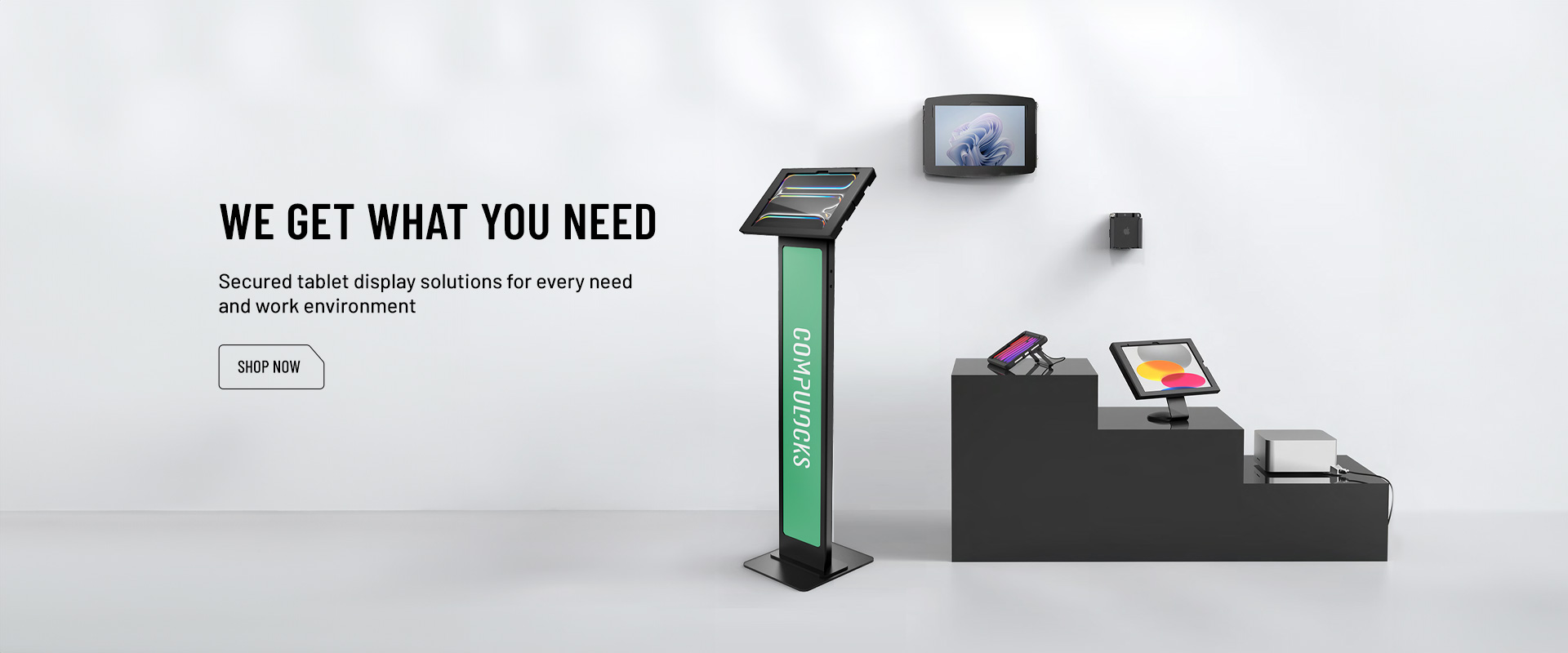 Compulocks - Leader of security and kiosks for digital brand experiences