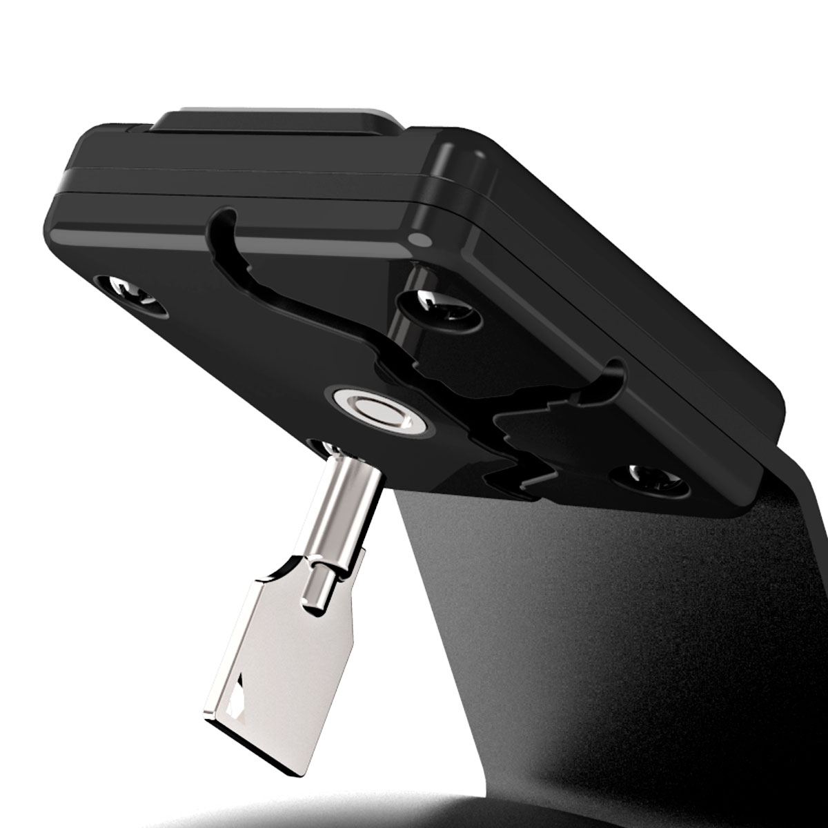 The SlideDock Stand EMV and Smartphone Lock by Compulocks