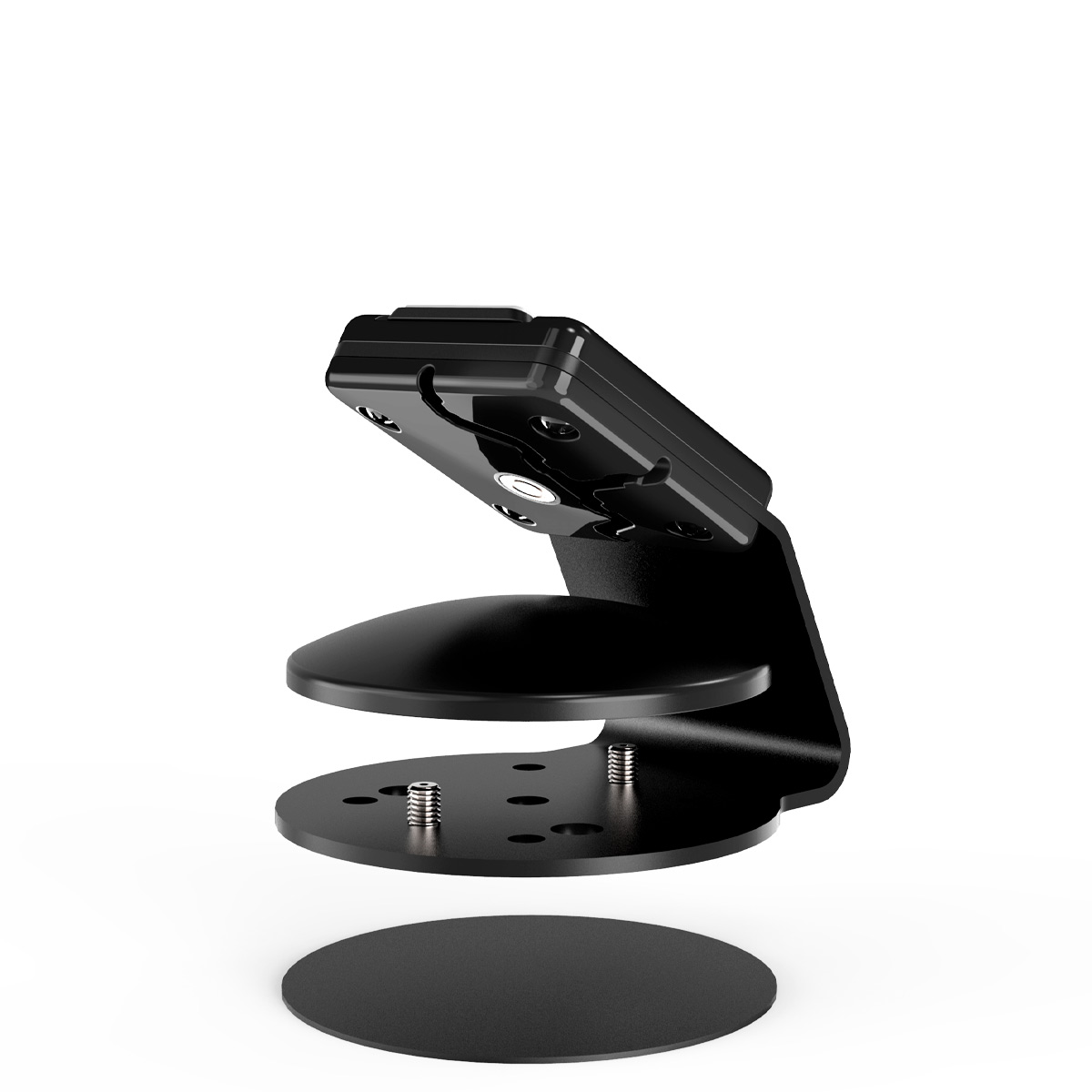 The SlideDock Stand EMV and Smartphone Lock by Compulocks
